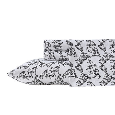 Click here for Wrangler Mustangs Sheet Set  One Size  Black prices