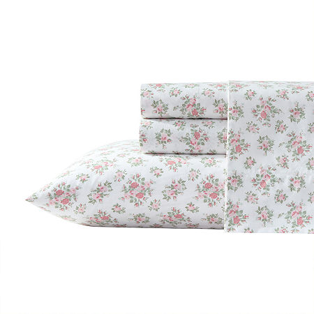 Click here for Laura Ashley Leanrose Sheet Set  One Size  Pink prices
