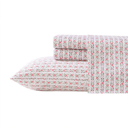 Click here for Laura Ashley Marta Stripe 300tc Sheet Set  One Siz... prices