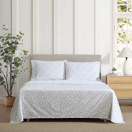 Eddie Bauer Printed 100 Cotton Percale 3-Pc. Sheet Set  Twin - Camp