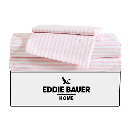 Click here for Eddie Bauer Little Stripe Sheet Set  One Size  Pin... prices