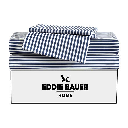 Click here for Eddie Bauer Vivid Stripe Sheet Set  One Size  Blue prices