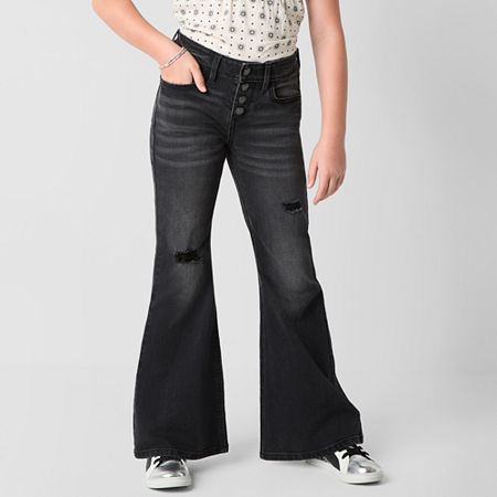 Click here for Thereabouts Little & Big Kid Girls Button Fly Flar... prices