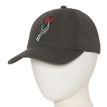Click here for Mens Skeleton Rose Baseball Cap  One Size Fits Mos... prices
