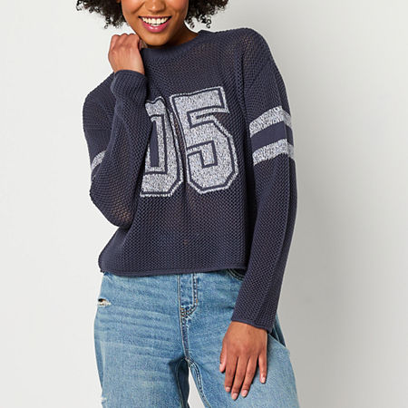 Click here for Arizona Juniors Womens Crew Neck Long Sleeve Pullo... prices