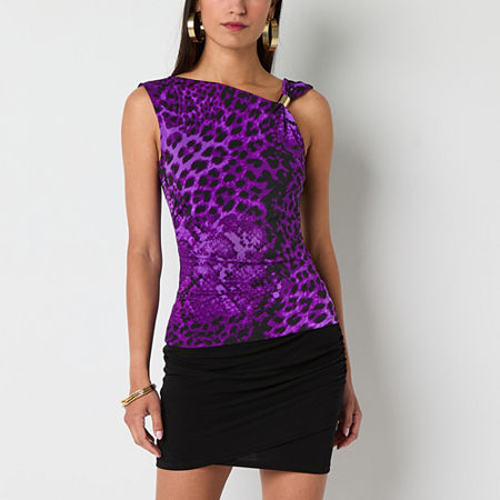 Click here for Bold Elements Womens Asymmetrical Neck Sleeveless... prices