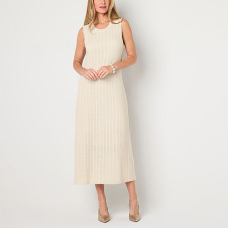 Click here for Liz Claiborne Womens Sleeveless Midi Sweater Dress... prices