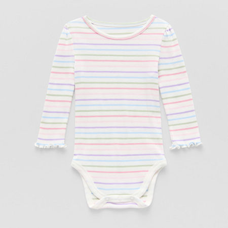 Click here for Okie Dokie Baby Girls Round Neck Long Sleeve Bodys... prices
