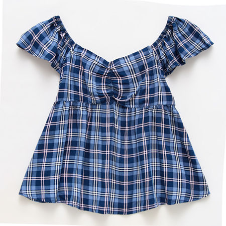 Click here for Thereabouts Little & Big Kid Girls V Neck Sleevele... prices
