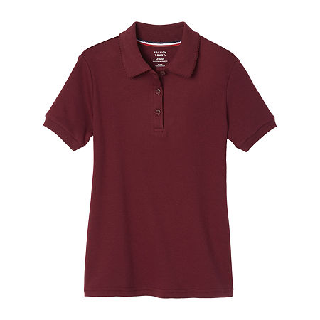 Click here for French Toast Big Girls Short Sleeve Picot Collar I... prices