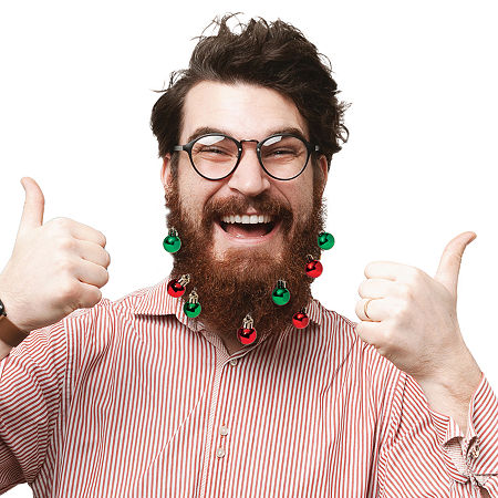 Click here for Festive Fuzz Beard Holiday Decorations  One Size... prices
