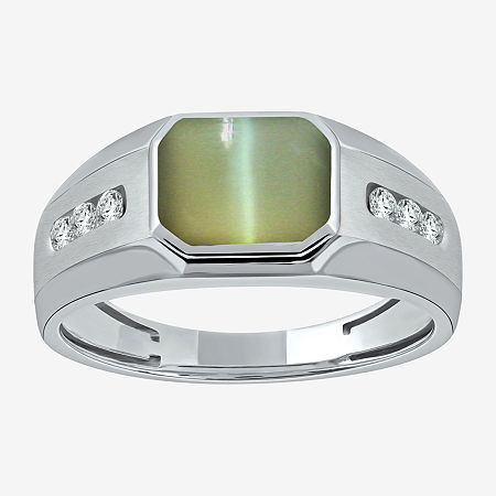 Click here for Mens Gemstone Sterling Silver Fashion Ring  11  Ca... prices