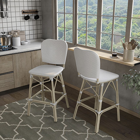 Click here for Redbonne 2-pc. Bar Stool  One Size  White prices