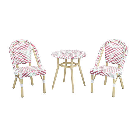 Click here for Mayora Mid Century 3-pc. Bistro Set  One Size  Pin... prices