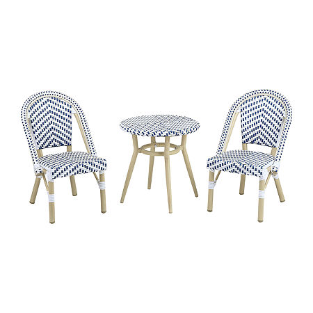 Click here for Mayora Mid Century 3-pc. Bistro Set  One Size  Blu... prices