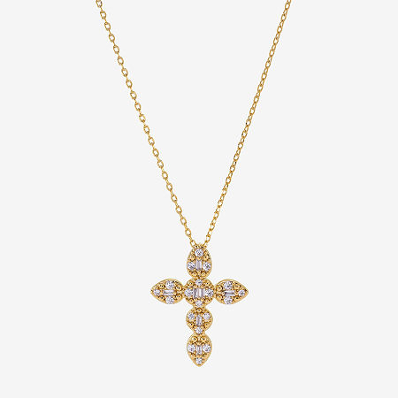 Click here for Sparkle Allure Womens Cubic Zirconia 14K Gold Over... prices