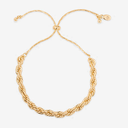 Click here for Bijoux Bar Delicates Gold Tone Womens 10 Inch Soli... prices