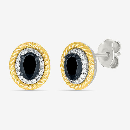 Click here for Genuine Black Onyx 10K Gold Sterling Silver 13mm O... prices