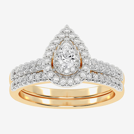 Click here for Womens 1/2 CT. T.W. Natural White Diamond 10K Whit... prices