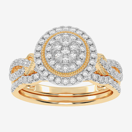 Click here for Womens 1/2 CT. T.W. Natural White Diamond 10K Whit... prices