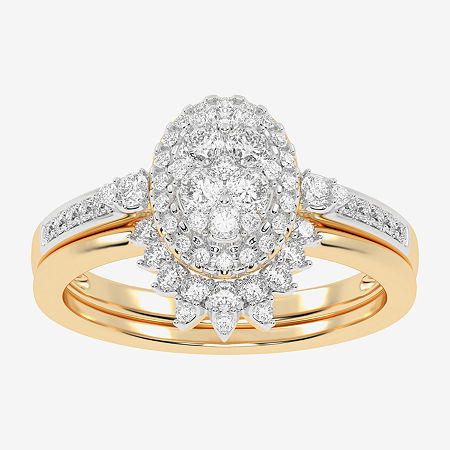 Click here for Womens 1/2 CT. T.W. Natural White Diamond 10K Whit... prices