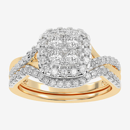 Click here for Womens 1/2 CT. T.W. Natural White Diamond 10K Whit... prices