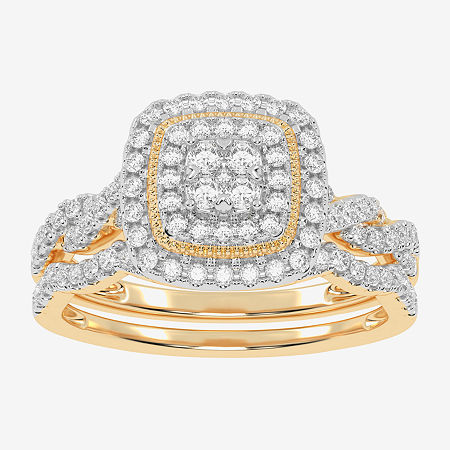 Click here for Womens 1/2 CT. T.W. Natural White Diamond 10K Whit... prices