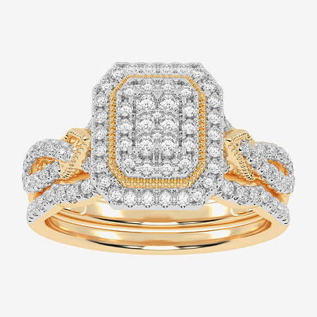 Click here for Womens 1/2 CT. T.W. Natural White Diamond 10K Whit... prices