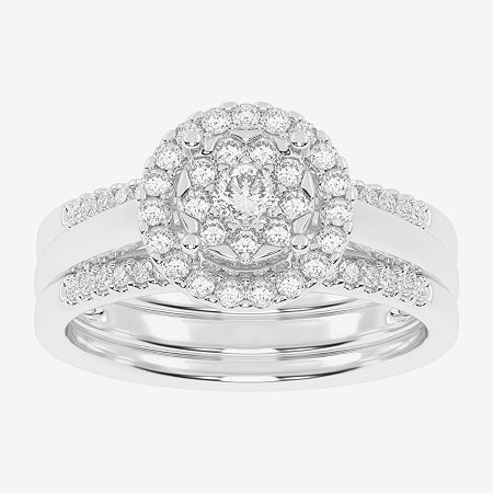 Click here for Womens 1/2 CT. T.W. Natural White Diamond 10K Whit... prices