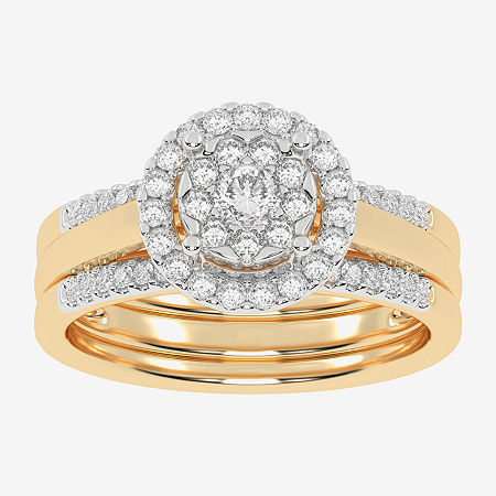 Click here for Womens 1/2 CT. T.W. Natural White Diamond 10K Whit... prices