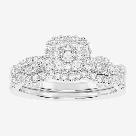 Click here for Womens 1/2 CT. T.W. Natural White Diamond 10K Whit... prices