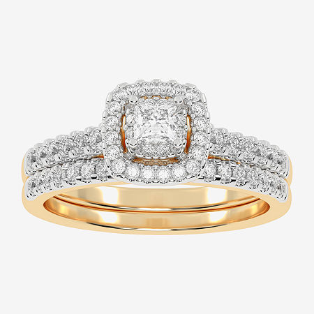 Click here for Womens 1/2 CT. T.W. Natural White Diamond 10K Whit... prices