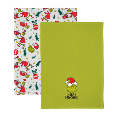 Dr. Seuss The Grinch 2-pc. Kitchen Towel Set, Color: Green - JCPenney