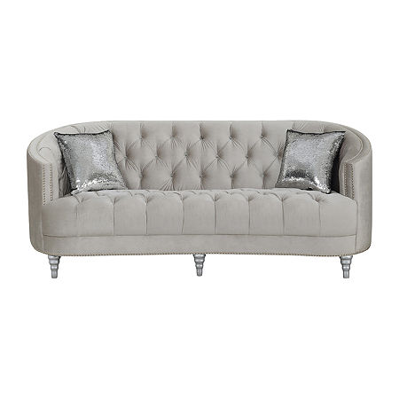 Click here for Avonlea Curved Slope-Arm Sofa  One Size  Gray prices