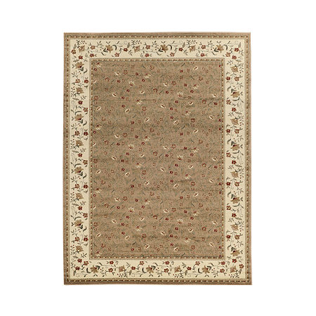 Closeout! Km Home Pesaro 55x77 Area Rug - Beige