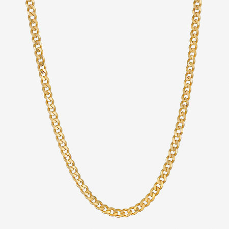 Click here for Made in Italy Mens 24K Gold Over Silver 24 Inch Cu... prices