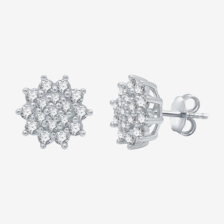 Click here for 1 CT. T.W. Natural White Diamond Sterling Silver 1... prices