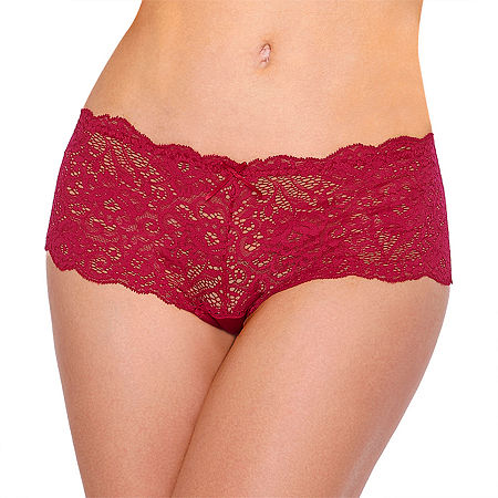 Click here for Ilusion Lace Boyshort- 3418  Medium  Red prices