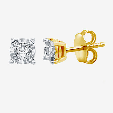 Click here for 1/6 CT. T.W. Natural White Diamond 5.6mm Sterling... prices