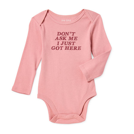 Click here for Okie Dokie Baby Girls Round Neck Long Sleeve Rib B... prices