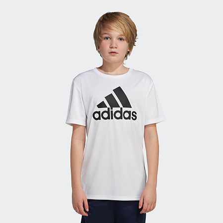 Adidas Unisex Clima Performance Logo Tee - Big Kid