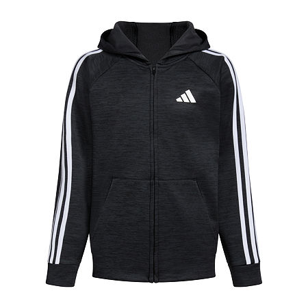 Click here for adidas Big Kid Boys Fleece Hooded Midweight Jacket... prices