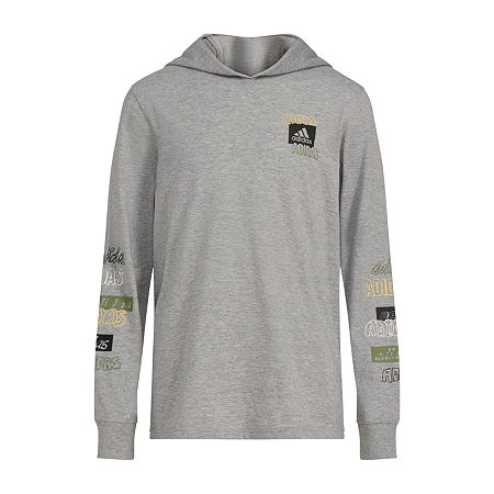 Click here for adidas Big Kid Boys Hooded Long Sleeve Active T-Sh... prices