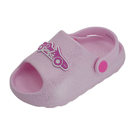 Click here for Toddler Girls Barbie Cloud Slide Sandals  9 Medium... prices
