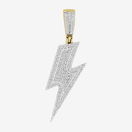 Click here for Mens 1/4 CT. T.W. Natural White Diamond 10K Gold L... prices