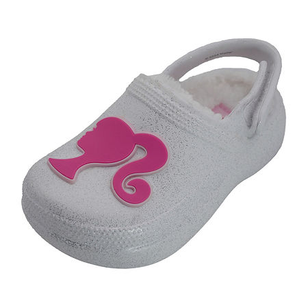 Click here for Barbie Faux Fur Toddler Girls Round Closed Toe Clo... prices