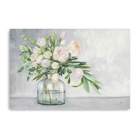 Click here for Lumaprints Blushing Spring Bouquet Giclee Canvas A... prices