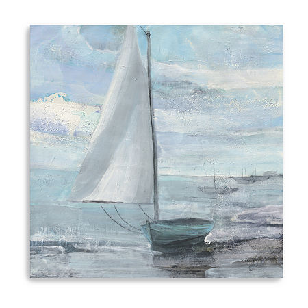 Click here for Lumaprints Silver Sail Giclee Canvas Art  One Size... prices