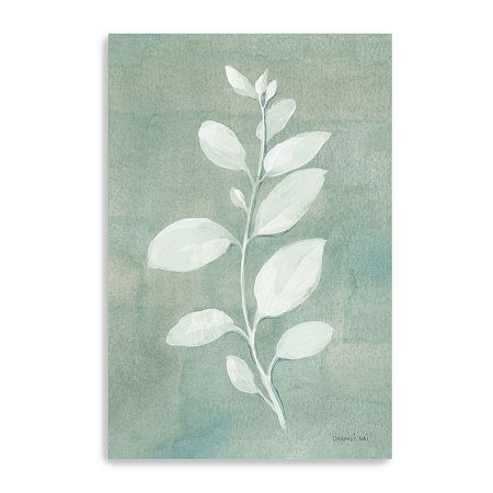 Click here for Sage Leaves II Giclee Canvas Art  One Size  Green prices