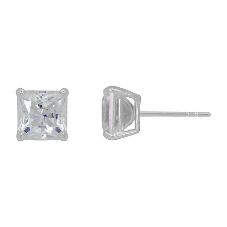 Click here for Cubic Zirconia 14K White Gold 8mm Stud Earrings  O... prices